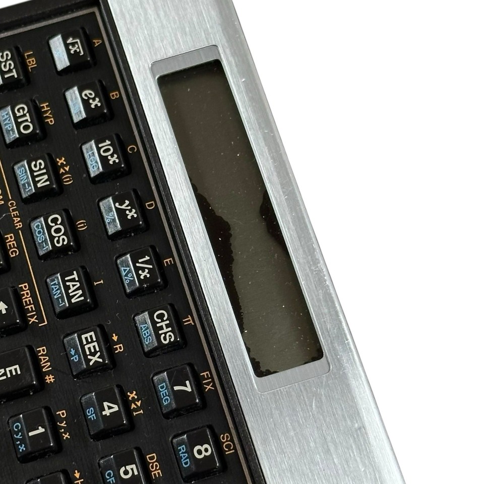 Hewlett-Packard HP 11C Scientific Calculator (WORKS/READ DESCRIPTION ...