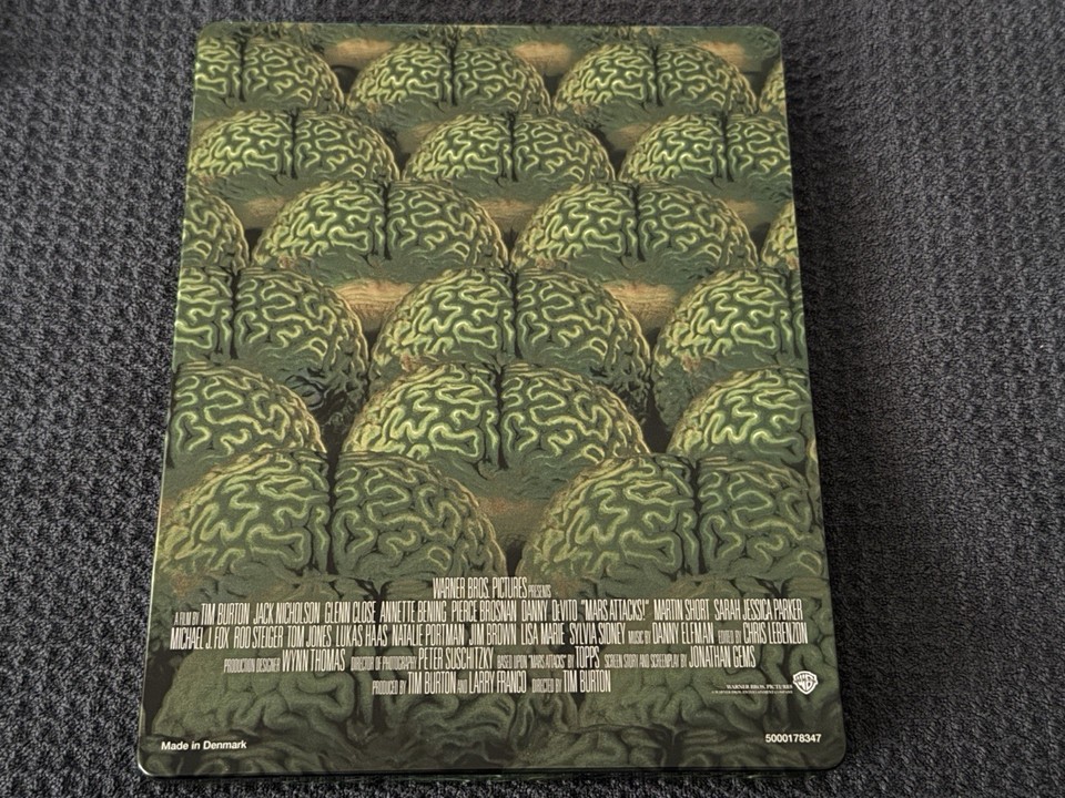 Mars Attacks! (1996) Blu-ray 2014 Zavvi UK Import B SteelBook | eBay