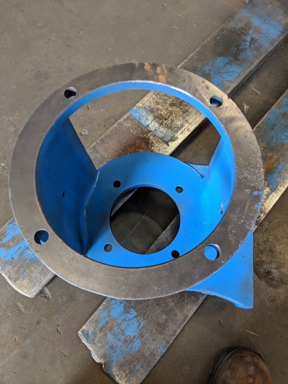 Goulds 3196 C Face Motor Adapter D06544A-1013 | eBay