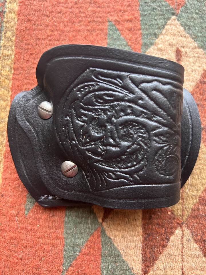 Leather Yaqui Holster USA Made Fits Colt 45 Model 1911 USA Made w ...