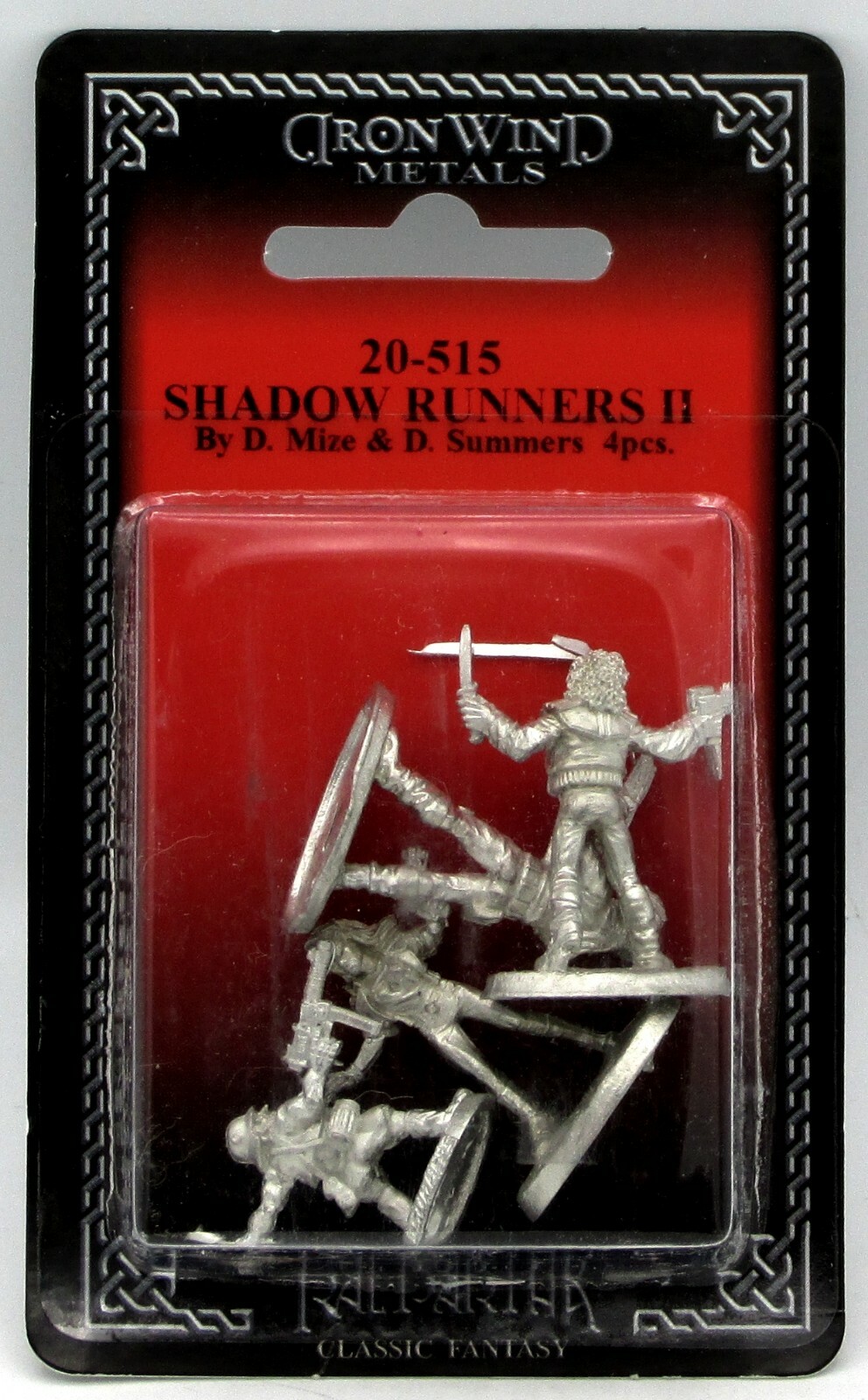 Ral Partha 20-515 Shadowrunners II (Shadowrun) Dwarf Male Female ...
