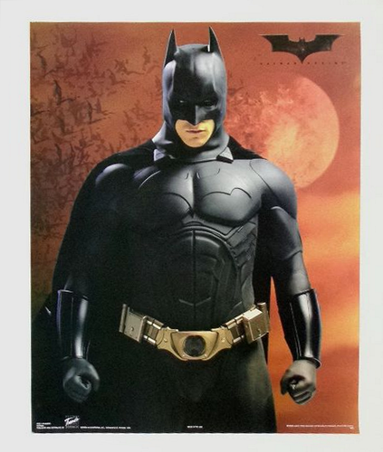 Rare 20x16 Batman 2005 Payless Premium POSTER: Dark Knight Christian ...