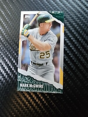 2020 Topps Rip Mini Base Inner /50 Mark McGwire #M-79 | eBay