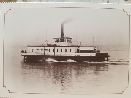 Steamer ferry City of Seattle on Elliott Bay, ca. 1890 Reproduction | eBay