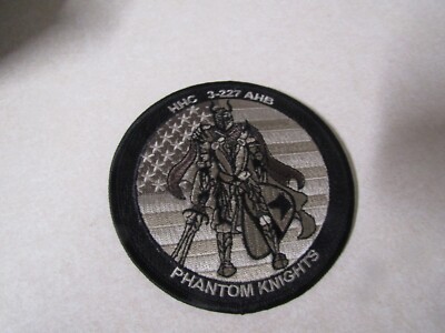 MILITARY PATCH SEW ON HHC 3-227 AHB PHANTOM KNIGHTS | eBay