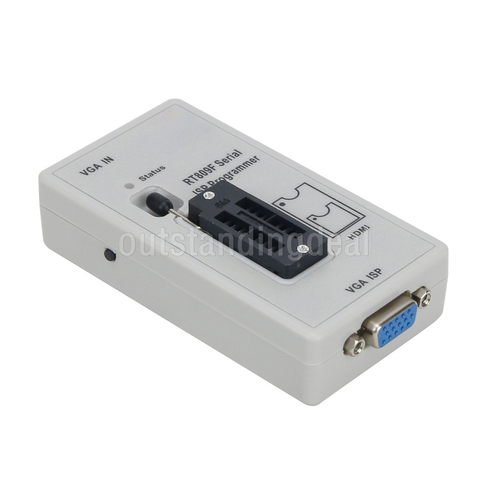 RT809F Standard Serial ISP Programmer USB Programmer Smart Read-Write ...