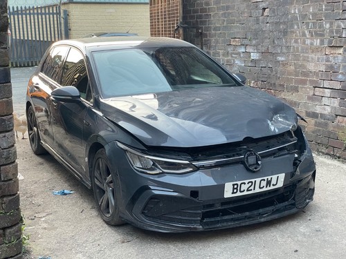 2021 21 REG VOLKSWAGEN VW GOLF R-LINE 1.5 TSI LIGHT DAMAGED SALVAGE ...