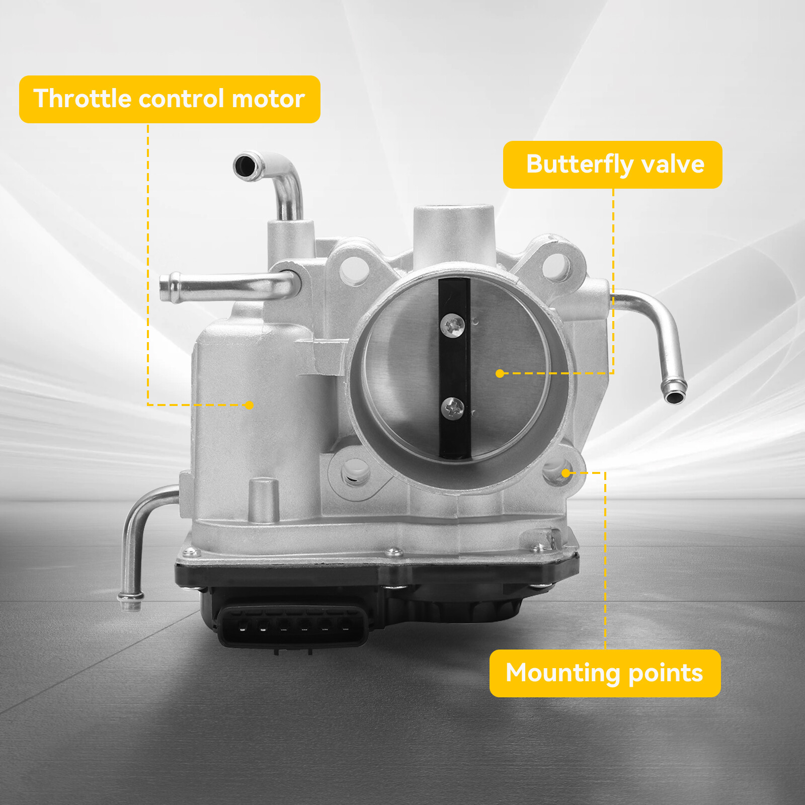 Throttle Body Assembly Fits 2006 2007 2008 2009 Toyota RAV4 2.4L TBT010 ...