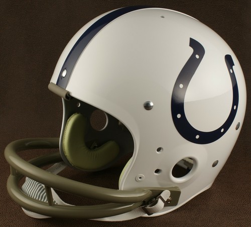 BALTIMORE COLTS 1957-1976 NFL Authentic THROWBACK Football Helmet | eBay