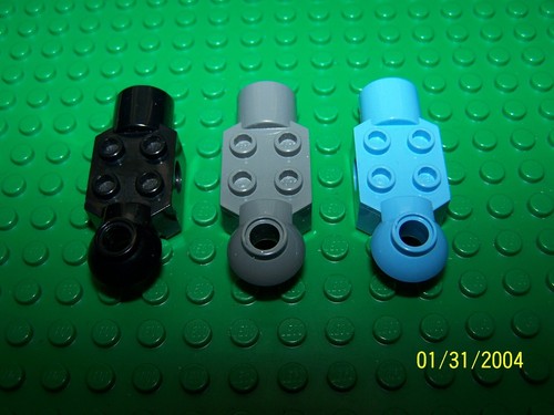 Lego 2x2 Technic Brick with Rotation Joints Qty 2 (47452) - Choose your ...