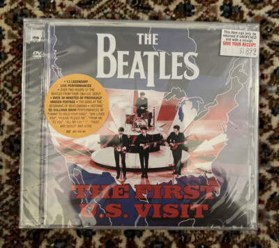The Beatles: The First U.S. Visit (DVD, 2004, Brand New, Sealed ...