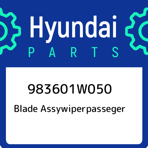 983601W050 Hyundai Blade assywiperpasseger 983601W050, New Genuine OEM ...