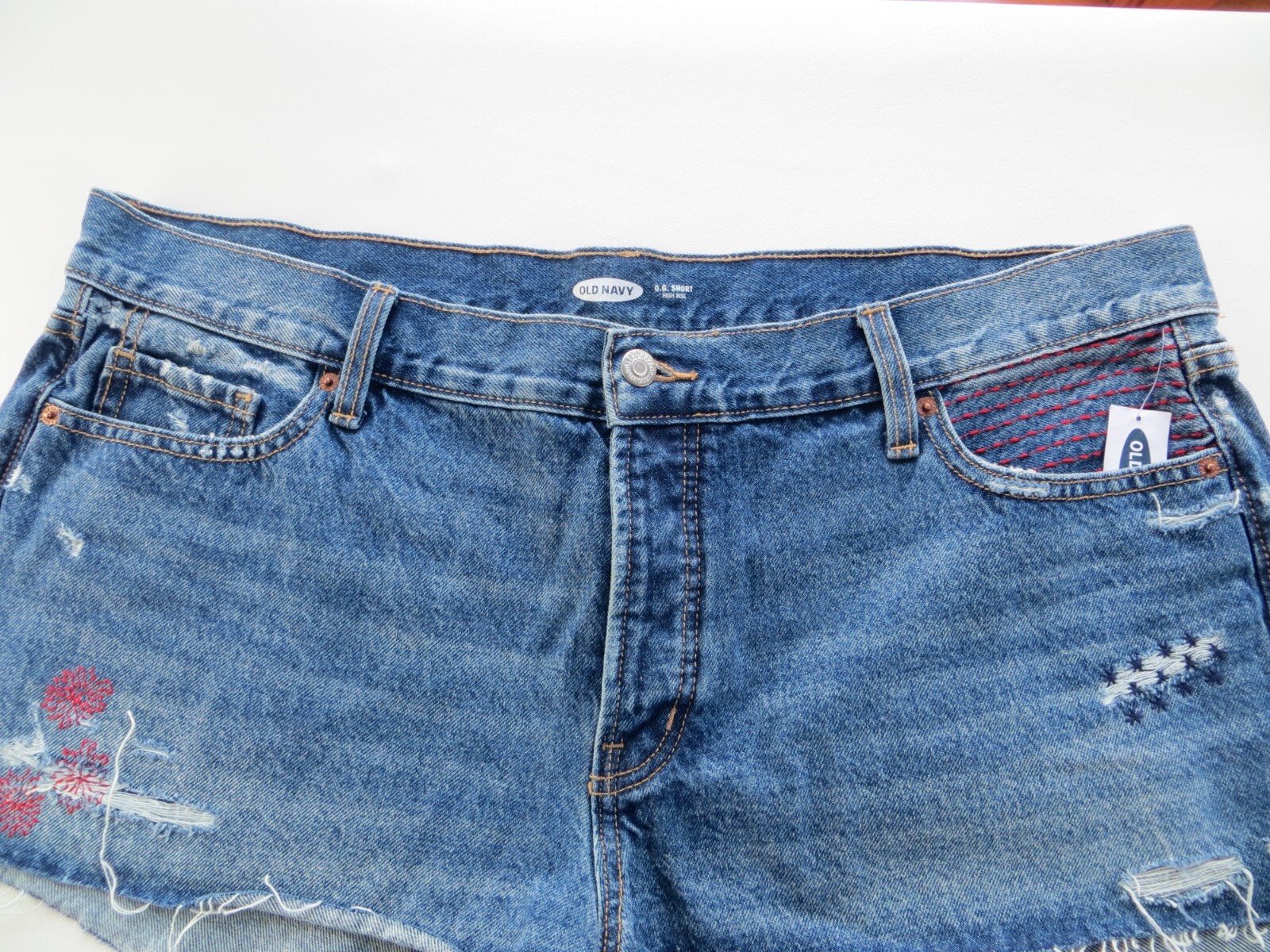 New Old Navy Women's Plus Size 20 High Rise Denim O.G. Short Cut Off ...