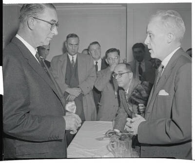 Senator Estes Kefauver and Paul Butler 1955 Photo - Chicago, Illinois ...