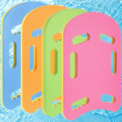 4 Pack Swimming Kickboard for Kids, Contour Kick Board with Handles for ...