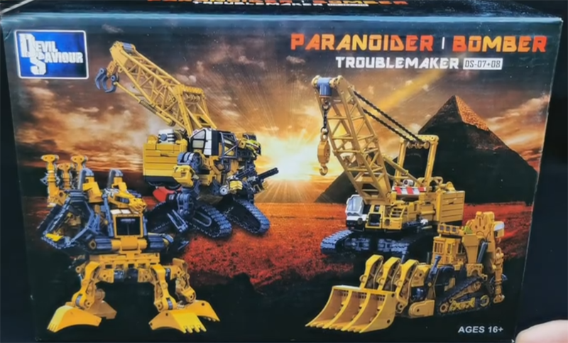 New Toy Devastator Devil Saviour DS-01-08 Set of 8Pcs | eBay