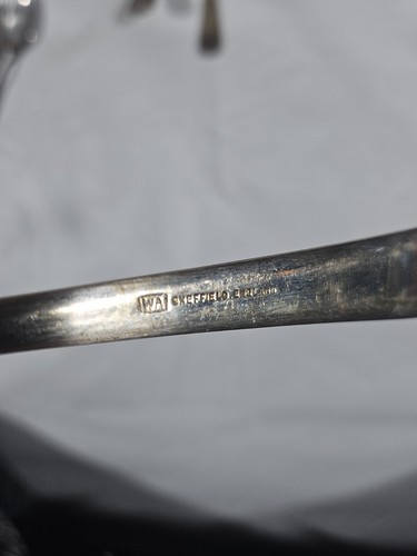 Antique Silverware Wm Rogers Crowne Sheffield Knickerbocker Large ...