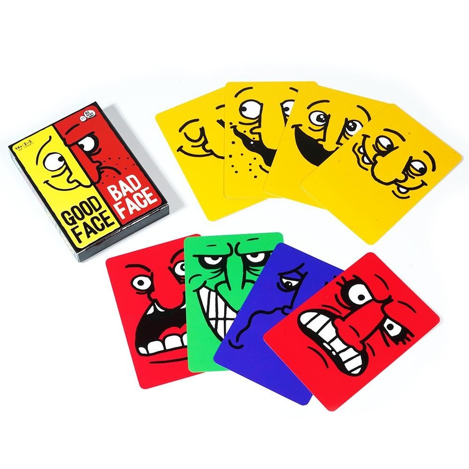 Good Face Bad Face Card Game – Funny Party & Travel Game for Family | eBay