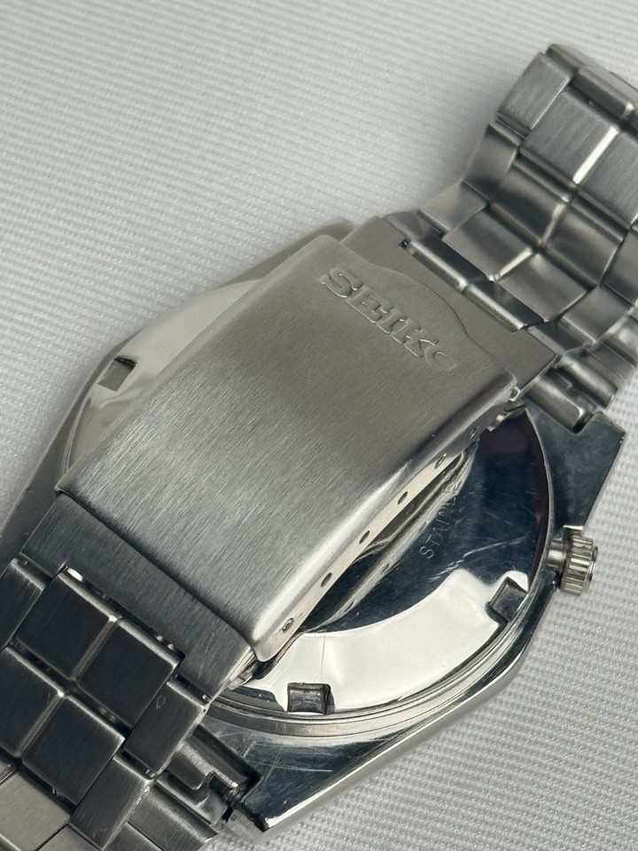 Vintage TV Shape Seiko 5 Automatic Analog Day/Date Men's Wrist Watch ...