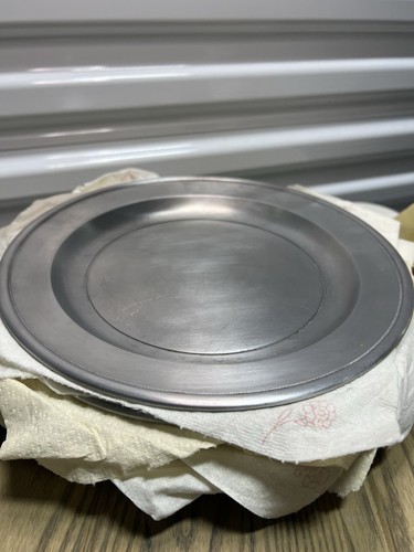 Set of 8 Vintage Stede Pewter Plates–Horse Head Backstamp-Germany(1920s ...