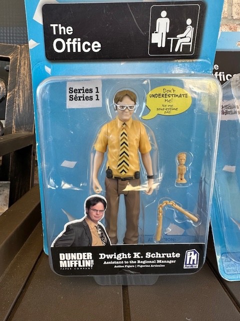 The Office Phatmojo Series 1 Action Figure Dwight Schrute & Pam Beasley ...