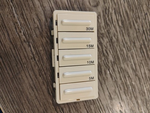 Leviton LTB30-1LZ 30-Minute Countdown Timer Cover - Ivory | eBay