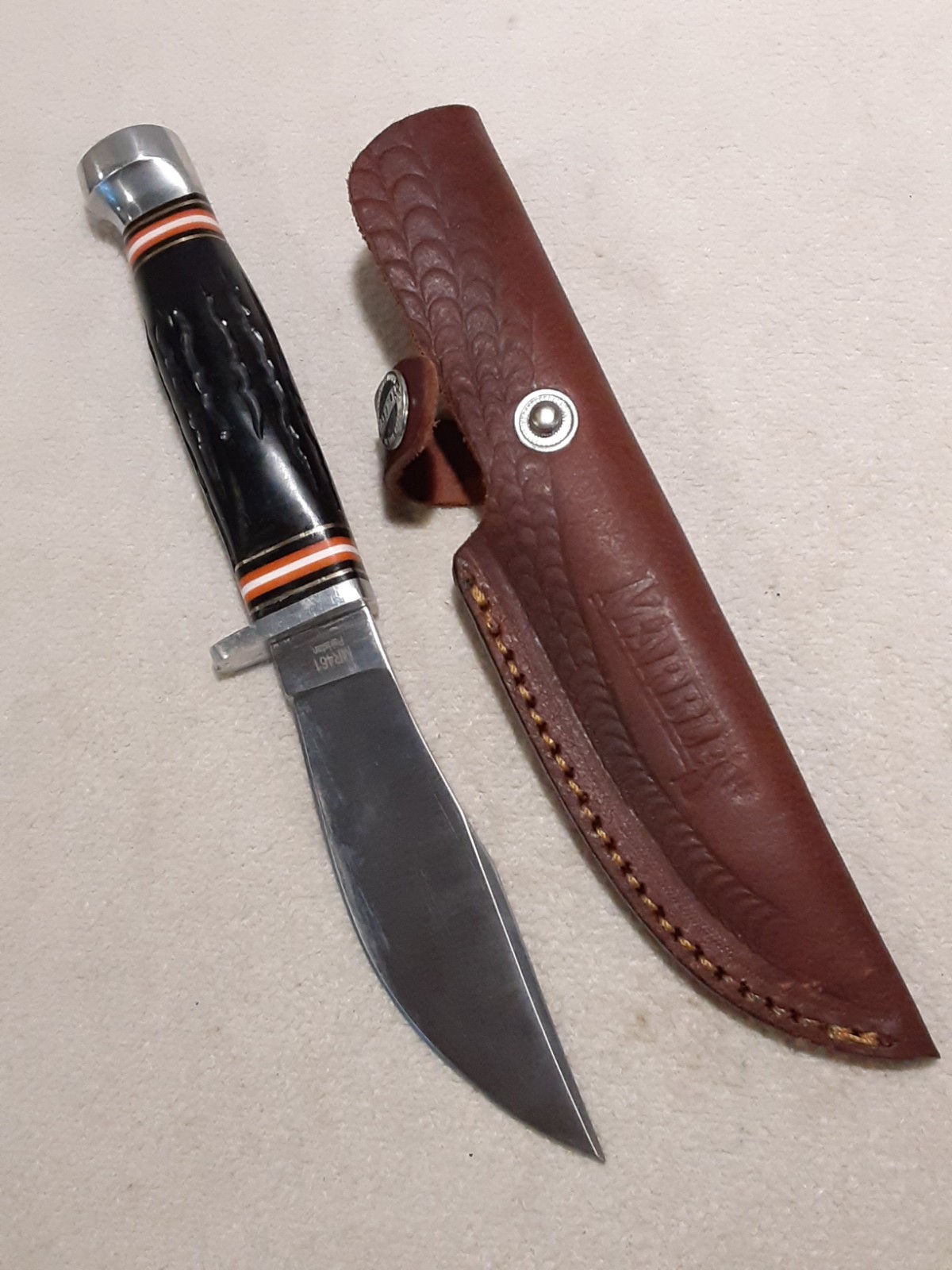 Marbles MR 461 Hunting Skinning Knife W Leather Sheath | eBay