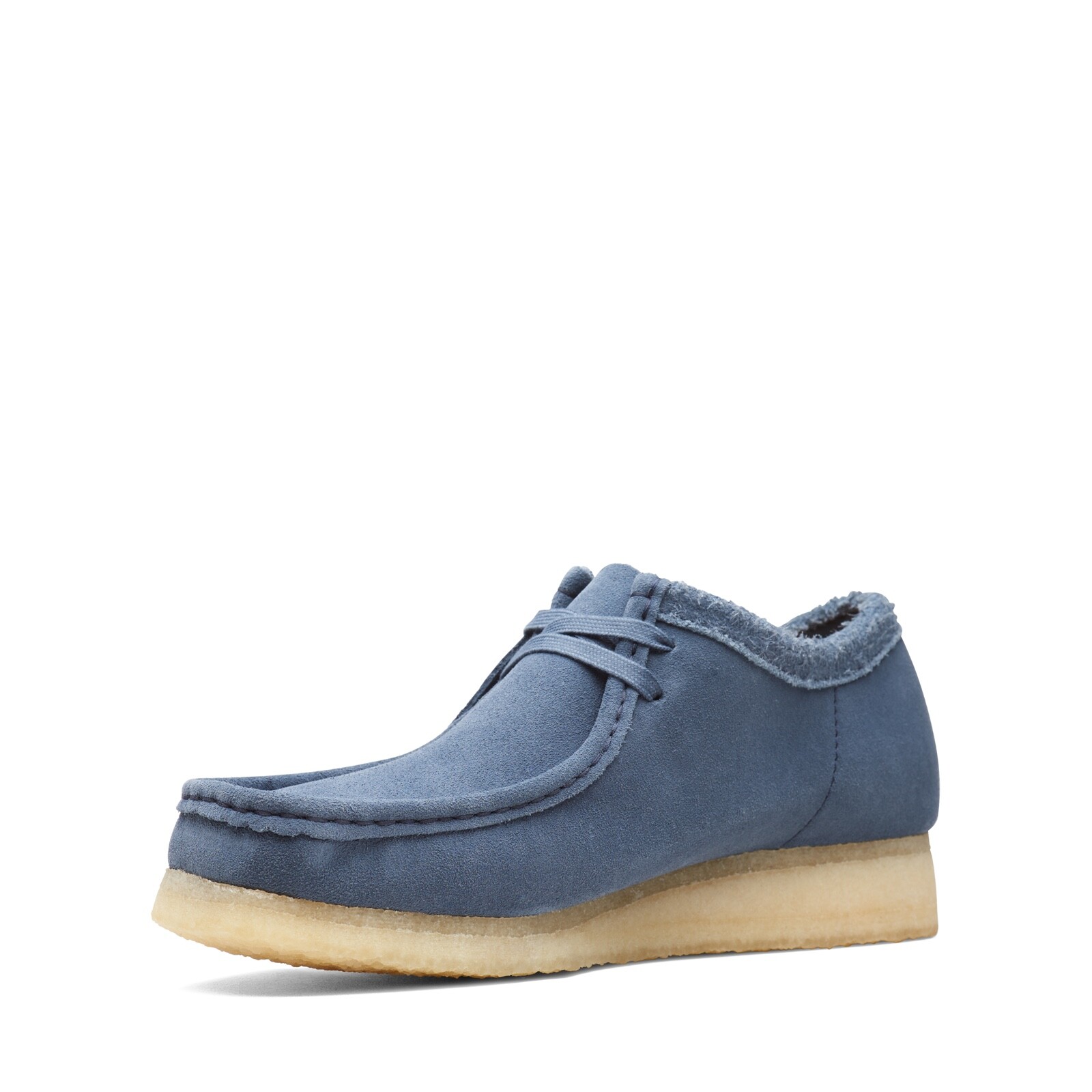 Clarks Originals Wallabee Men's Blue Suede 26166306 | eBay