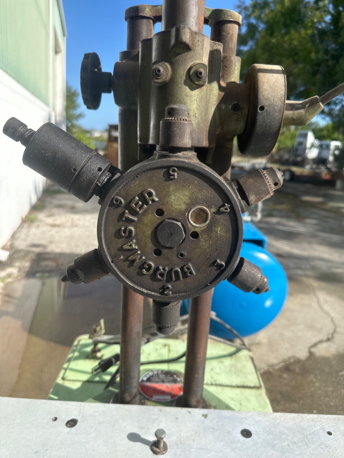 burgmaster 6 spindle auto indexing turret drill | eBay