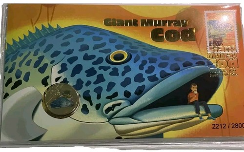 2023 GIANT MURRAY COD IMPRESSIONS PNC $1 SINGLE COLOURED COIN | eBay