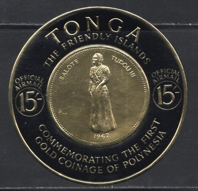 Tonga #MiDM17 MNH 1963 Obverse 1 Koula Gold Coin Queen Sālote [CO7] | eBay