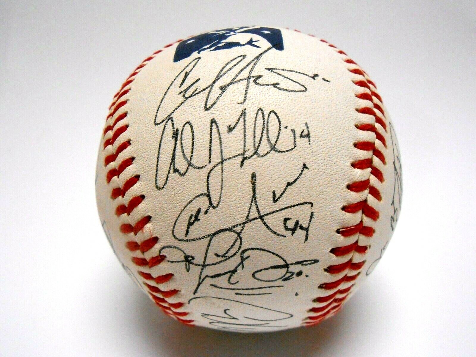 Mike Yastrzemski YAZ Rookie 2014 Bowie Baysox Team Signed Baseball SF ...