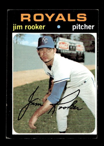 1971 Topps #730 Jim Rooker Royals VG-EX+ *3w | eBay