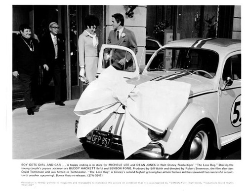 LOVE BUG - 1969 - 5 Original 8x10 Glossy Stills - DEAN JONES, BUDDY ...