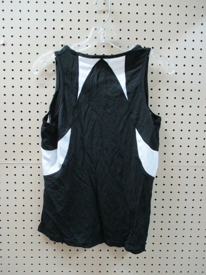 903B6 Champion TW51 Women's Track Singlet Top MD Black & White | eBay