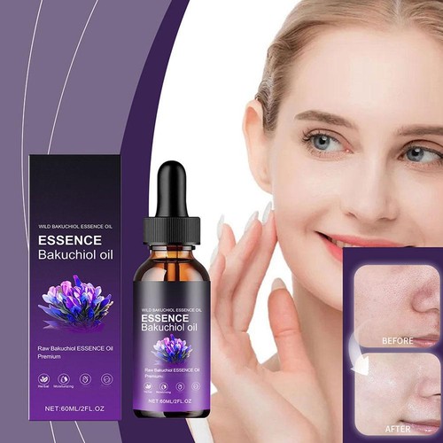 Bakuchiol Face Serum 60ml – Natural Skincare Retinol Serum Alternative ...