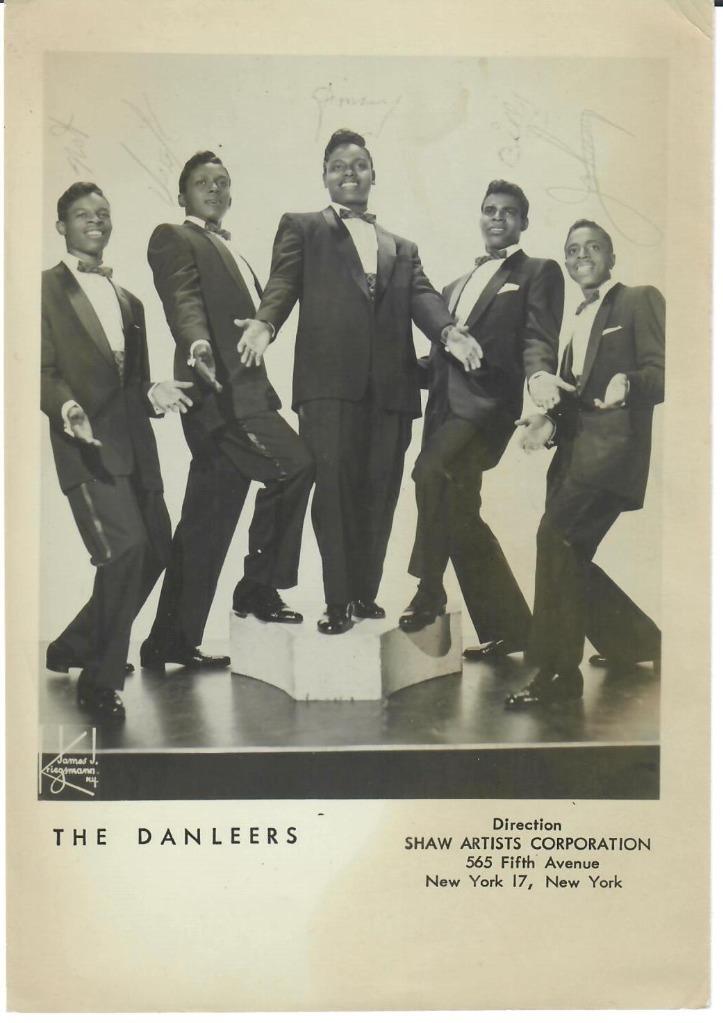 The Danleers signed autographed 5x7 Photo Picture Doo Wop Oldies RARE ...