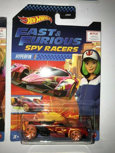 2019 Hot Wheels Fast and Furious Spy Racers HYPERFIN Car | eBay