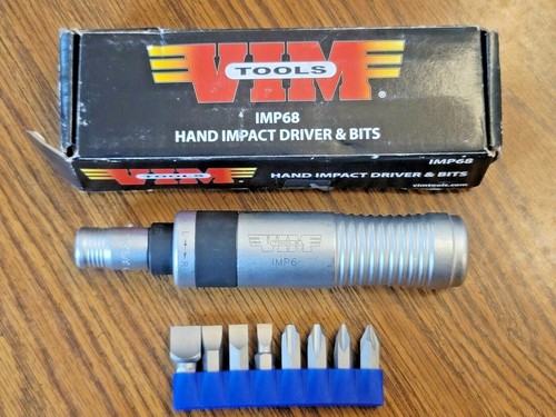 VIM Tools Hand Impact Driver w/ 5/16" Hex Bit Set #IMP68 | eBay