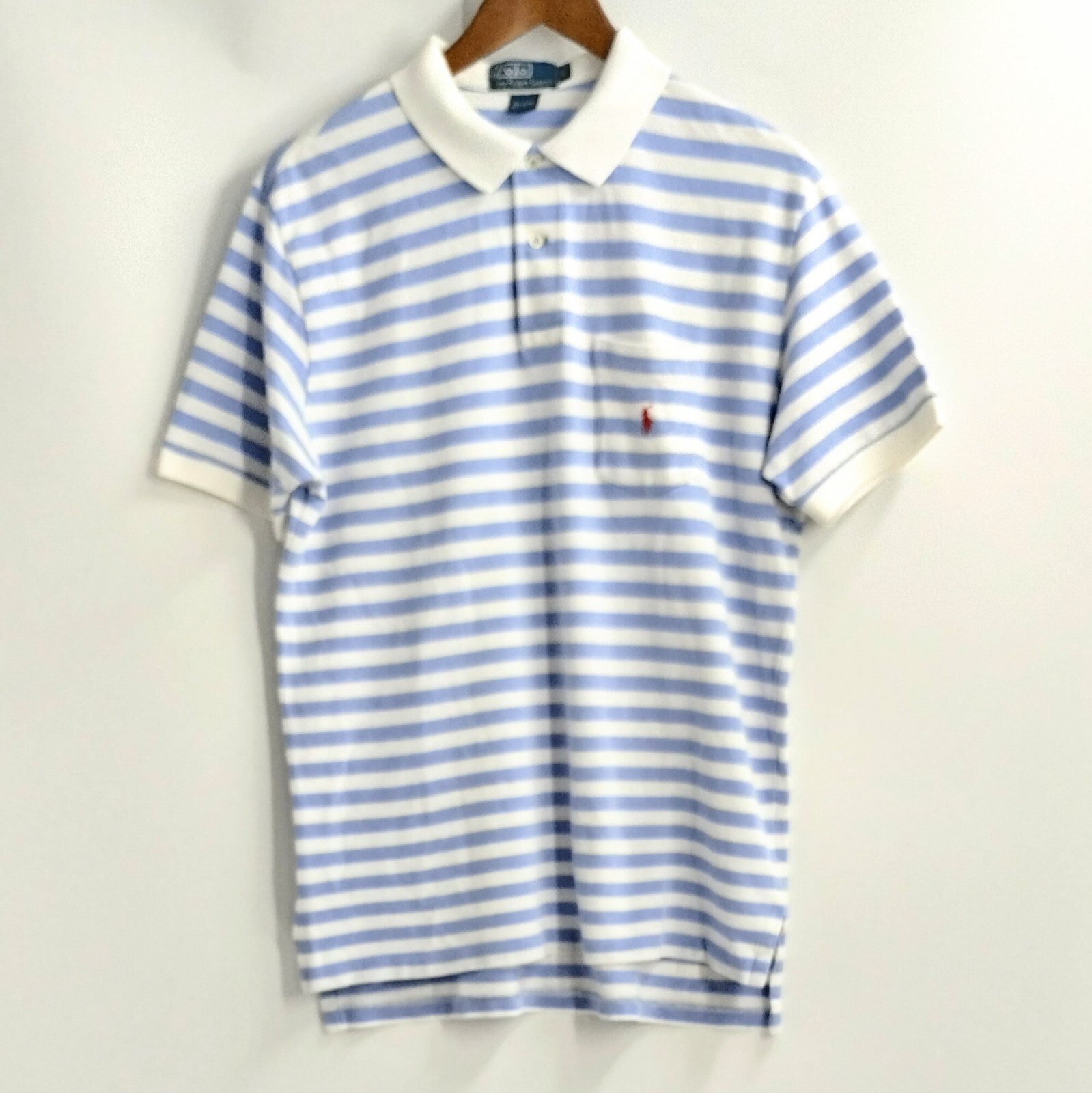 Polo Ralph Lauren Shirt Polo Men’s Blue White Stripe … - Gem