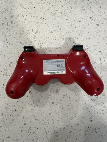 Sony Playstation 3 PS3 DualShock 3 RED Controller OEM CECHZC2U | eBay