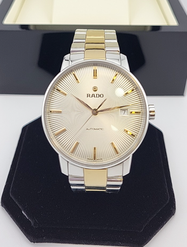 Rado Coupole Classic R22860103 Gold Accents Automatic Men's Watch ⌚ | eBay