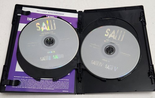 Saw The Complete Movie Collection 1-7 4 Disc/DVD & Digital Set All ...