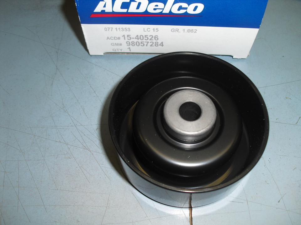 2001-06 Duramax Silverado Sierra Smooth A/C Drive Belt Tensioner Pulley ...
