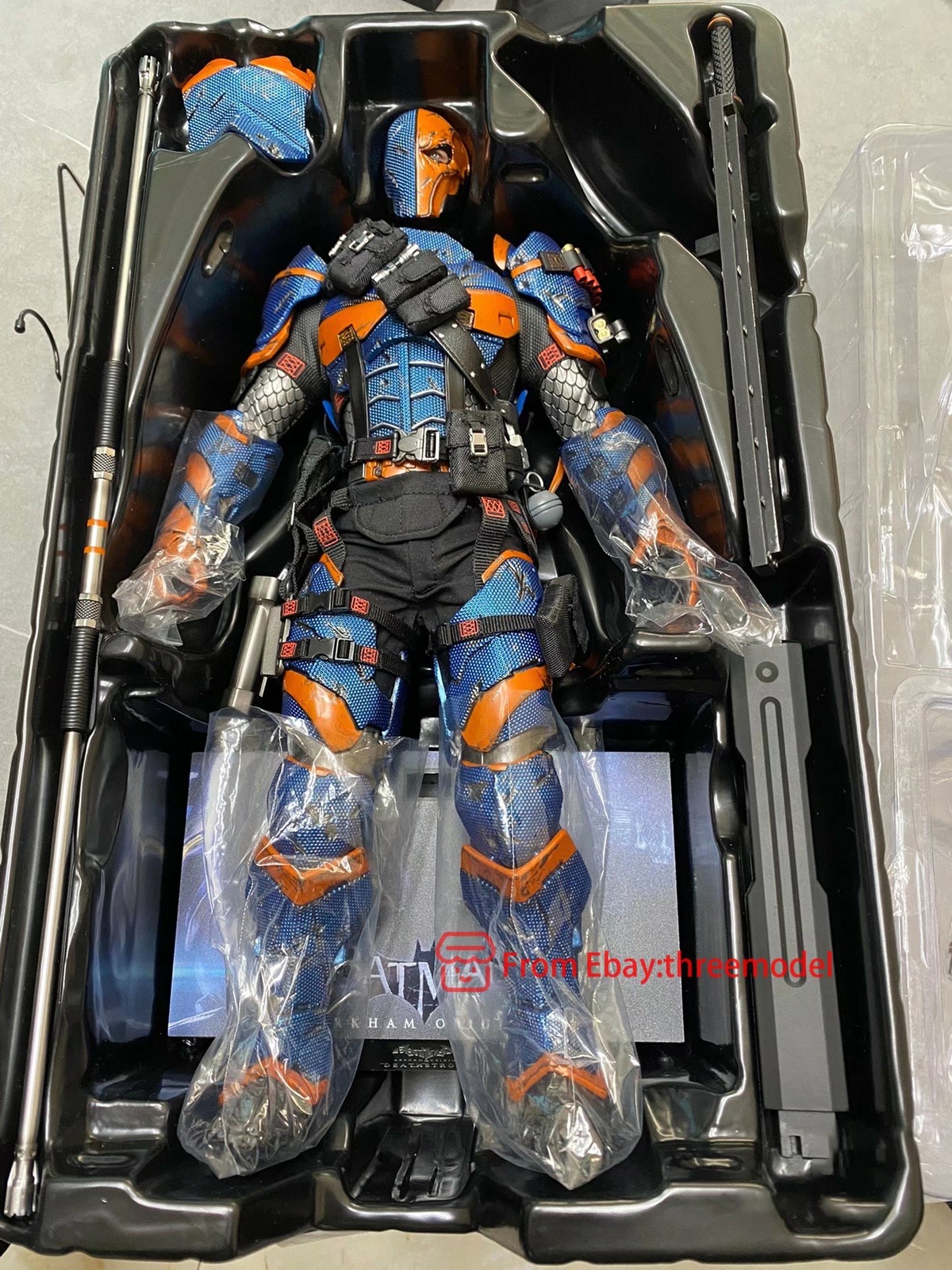 Hot Toys HT 1/6 VGM30 Batman:Arkham Origins Deathstroke Action Figure ...