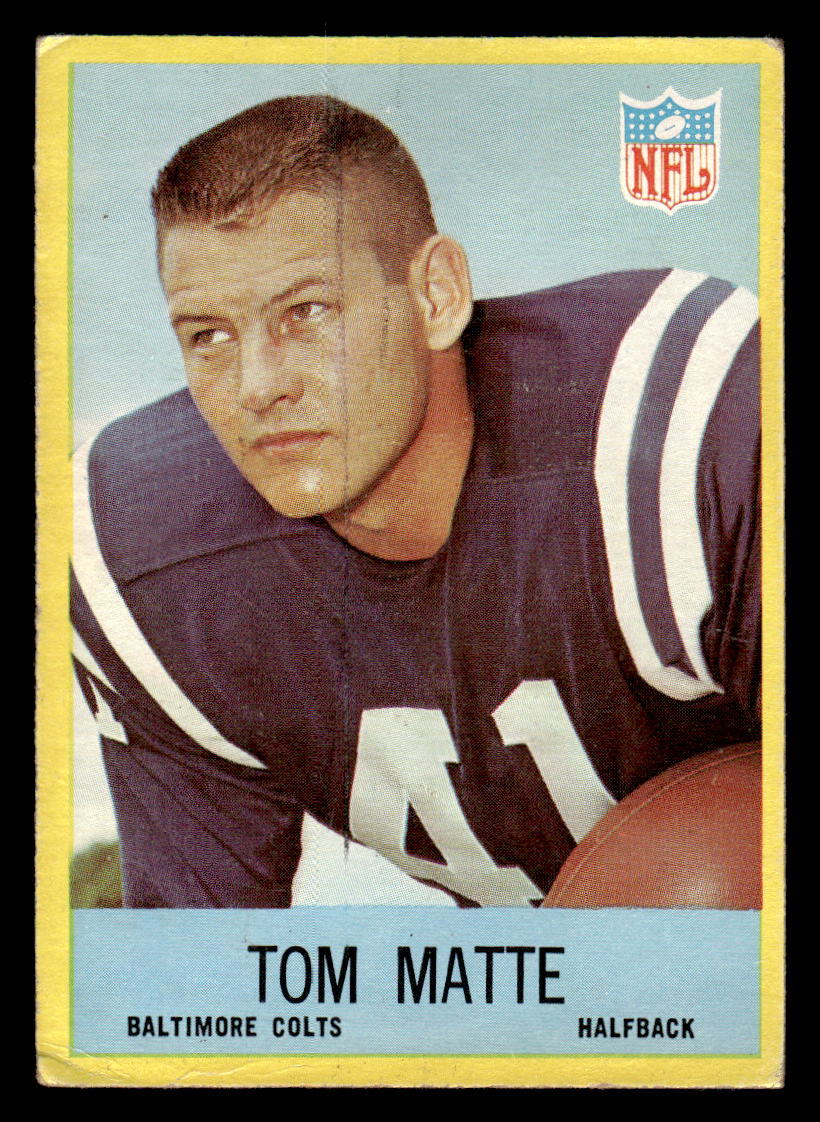 1967 Philadelphia #21 Tom Matte | eBay