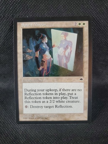 MTG Magic the Gathering Spirit Mirror (48/350) Tempest LP See Pics MTG ...