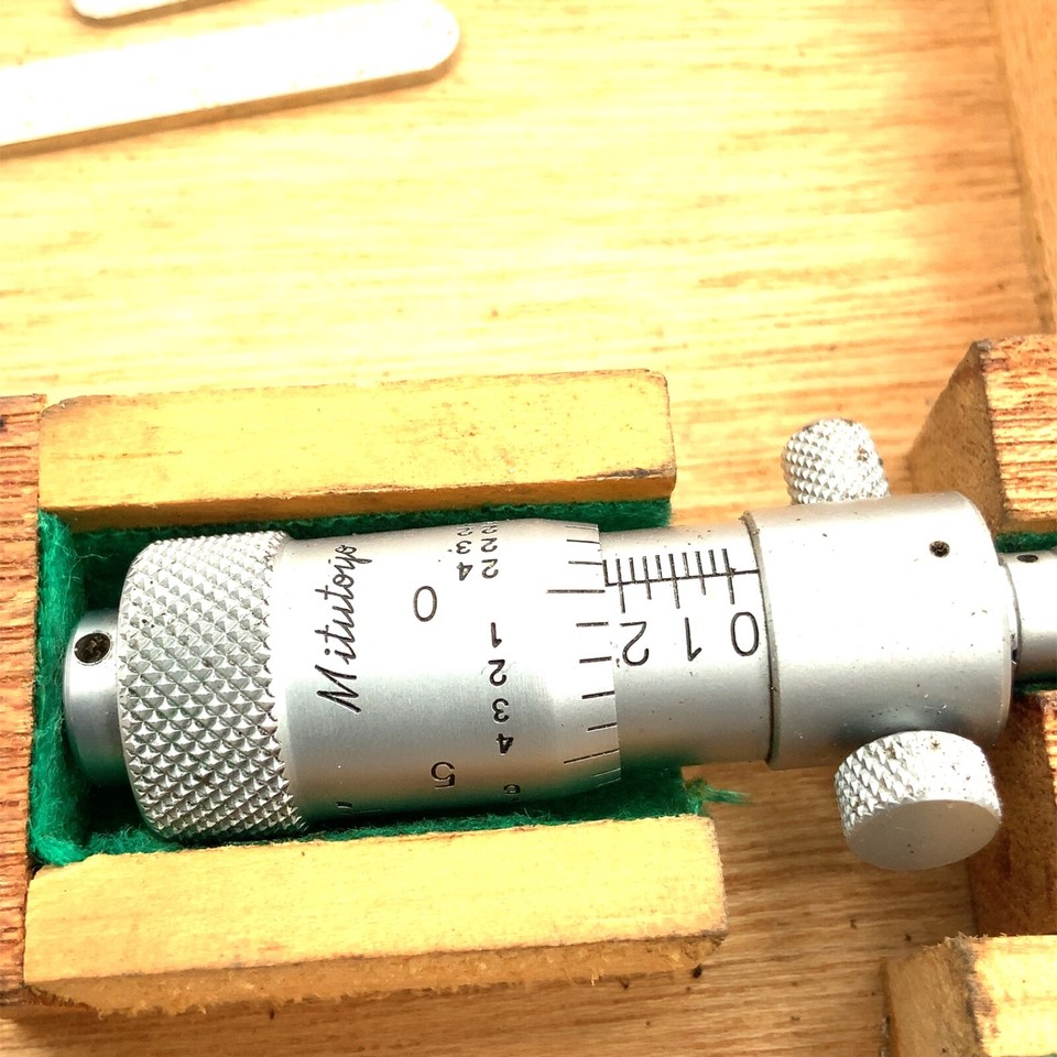 Vintage Mitutoyo No. 141-133 Inside Micrometer Set IMS-12” | eBay