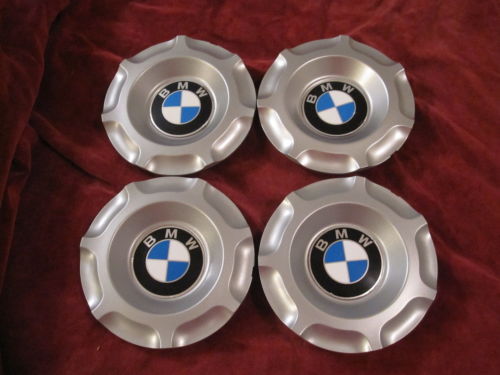BMW 3 Series 320 323 325 330 Wheel Center Cap Set of 4 hubcaps | Rear ...