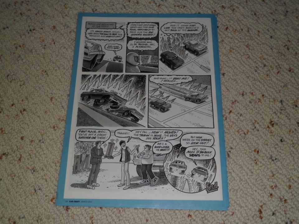 2017 KRASS & BERNIE COMIC AD / ARTICLE | eBay